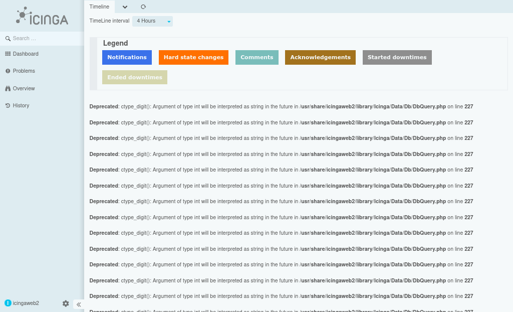 Timeline and Eventgrid not working · Issue #4843 · Icinga/icingaweb2 · GitHub