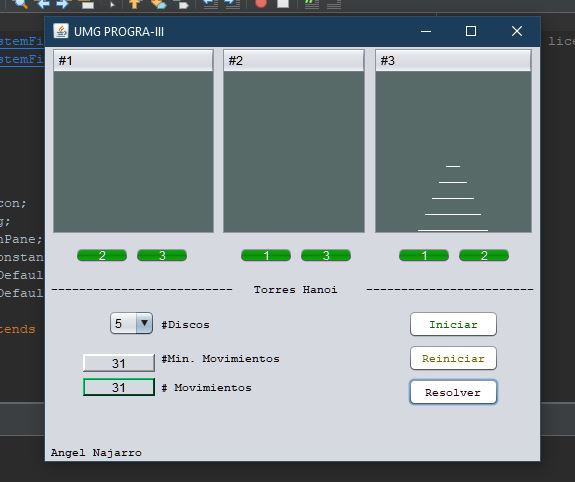 GitHub - angel-nc11/torres_hanoi: Torres de Hanoi realizado en Java