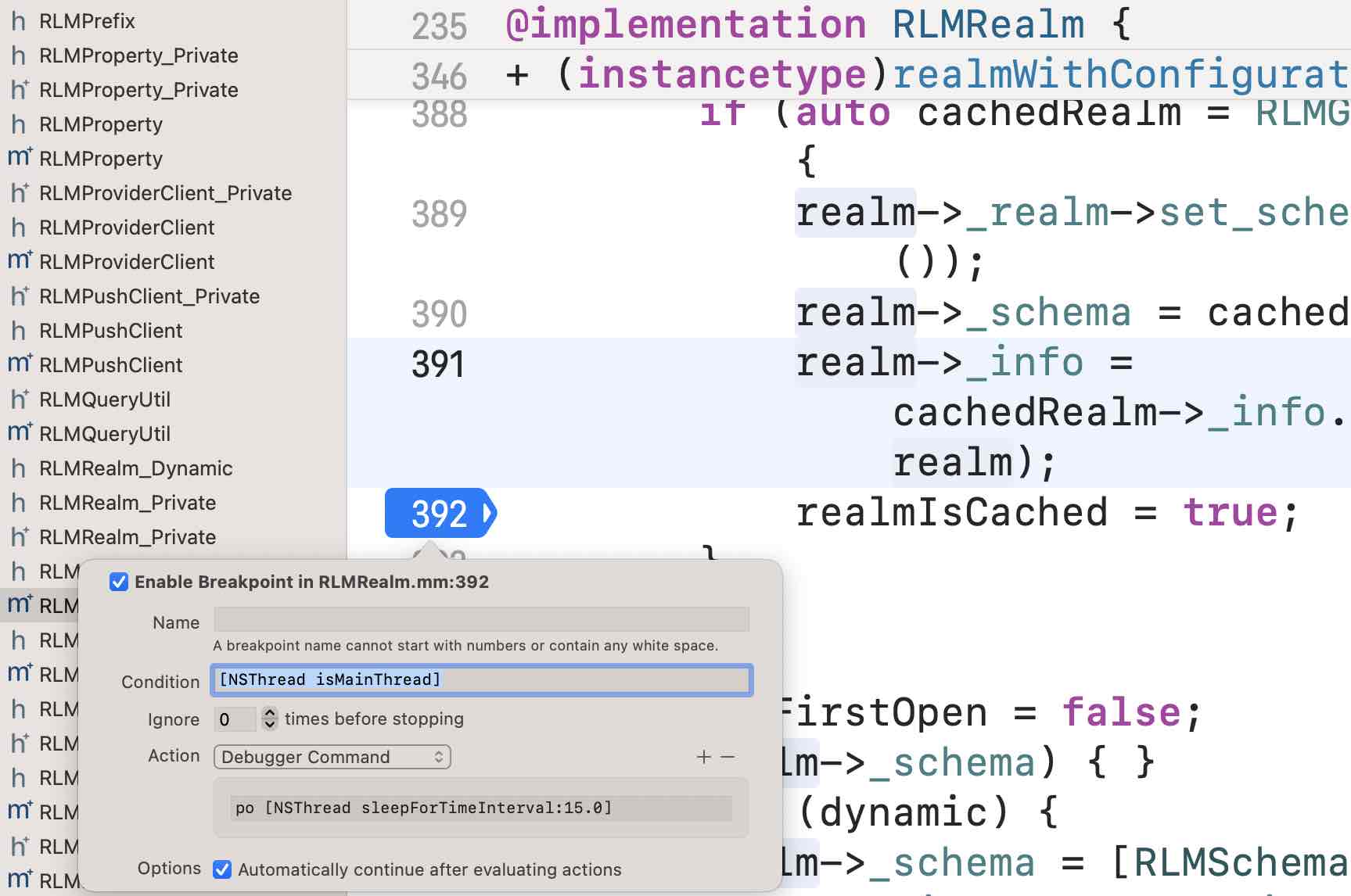 Floating crash in -[RLMRealm cancelWriteTransaction] · Issue #8235 · realm/realm-swift · GitHub