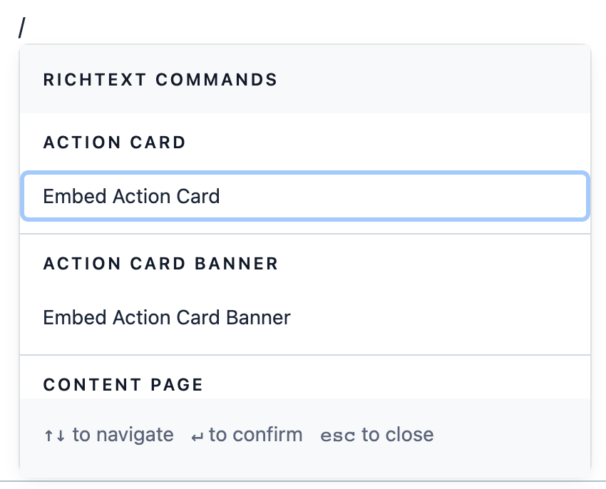 Rich Text Commands ignores linkContentType restriction · Issue #1346 ...