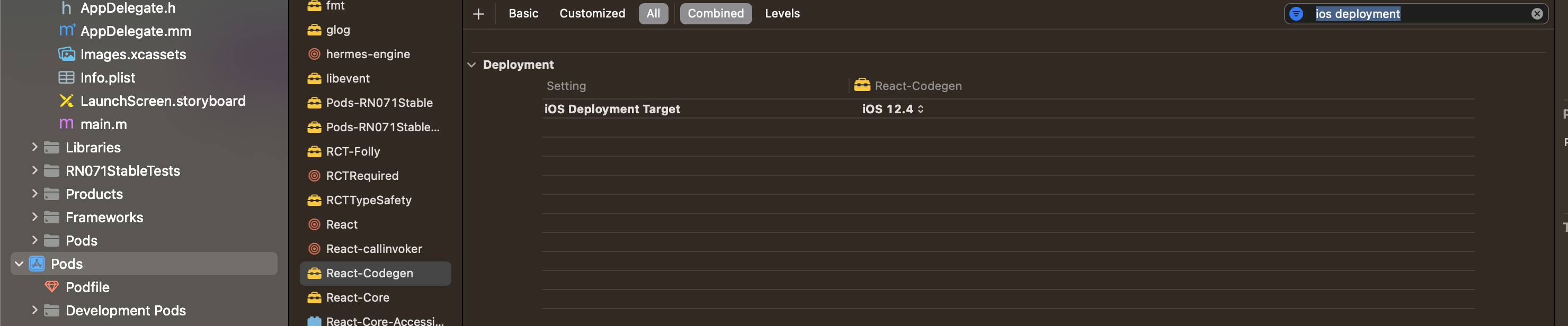 [FIXED in 0.71.6, 0.70.8, 0.69.9] Xcode 14.3 (14E222b) Build Failed with React Native 0.71.5 ...