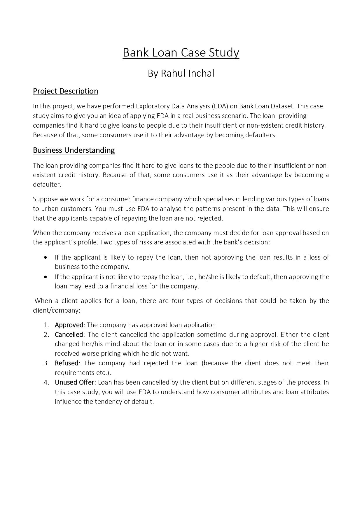 GitHub - rahulinchal/Bank-Loan-Case-Study-using-Python: Bank Loan Case Study using Python