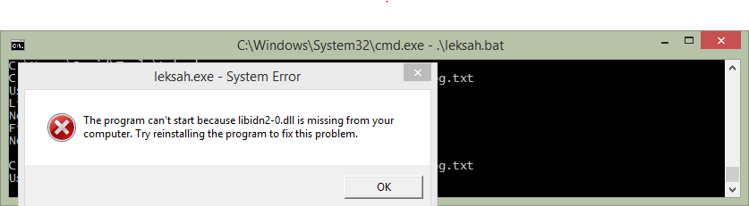 Windows: missing libidn2 · Issue #480 · leksah/leksah · GitHub