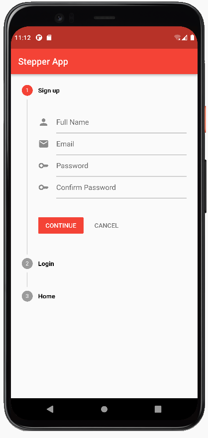 GitHub - ParthShiyani/Stepper_App_User_Login