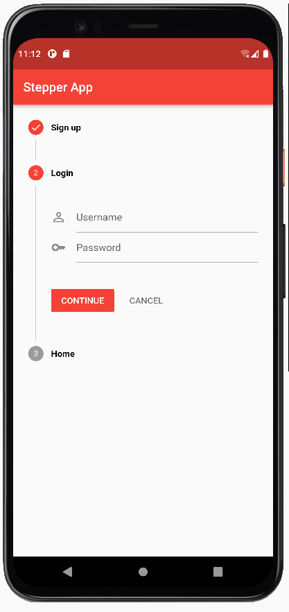 GitHub - ParthShiyani/Stepper_App_User_Login