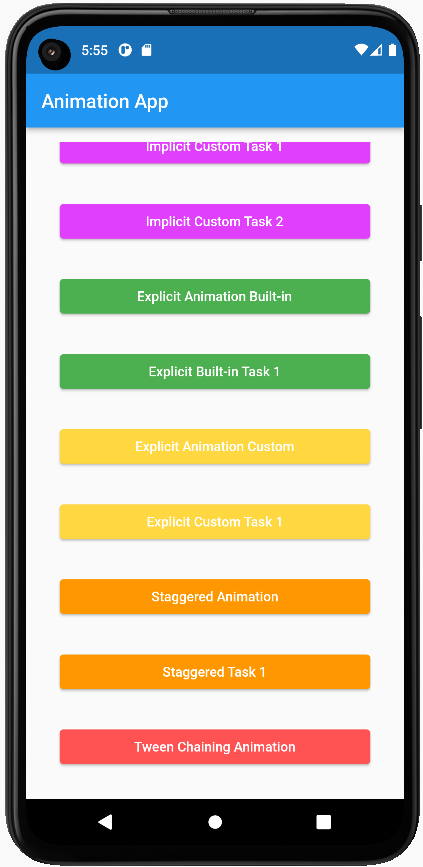 GitHub - ParthShiyani/Animations-App: All Animations