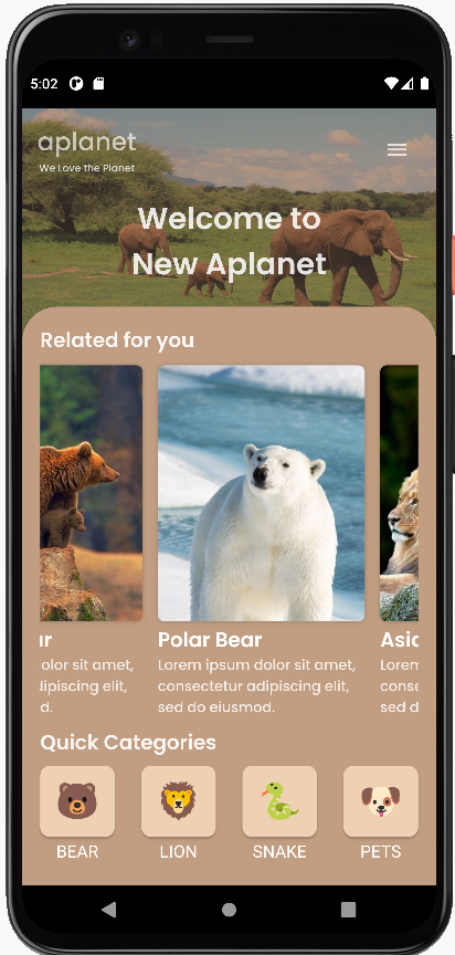 GitHub - ParthShiyani/Animals_Biography_App: sqflite-Database