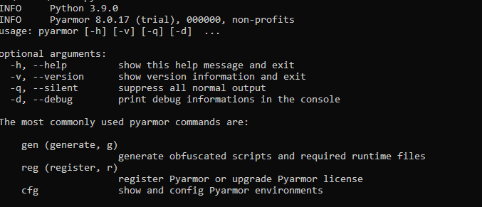 Bug Query Machine Id Failed When Register License · Issue 1010 · Dashingsoftpyarmor · Github 