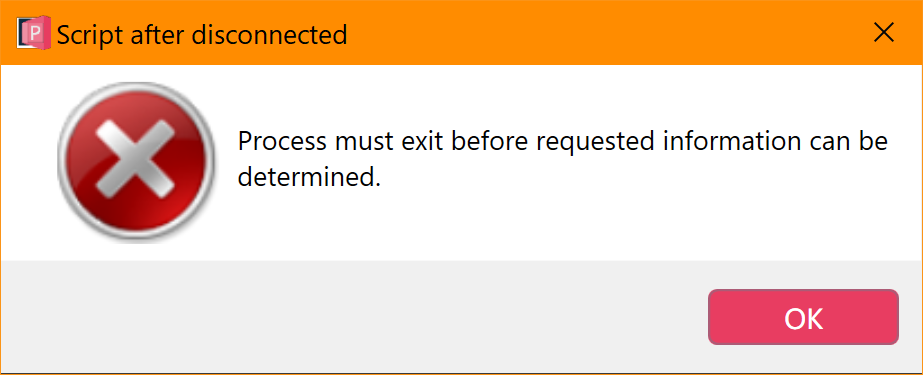 checking the return value of the "before script" · Issue #376 · 1Remote/1Remote · GitHub