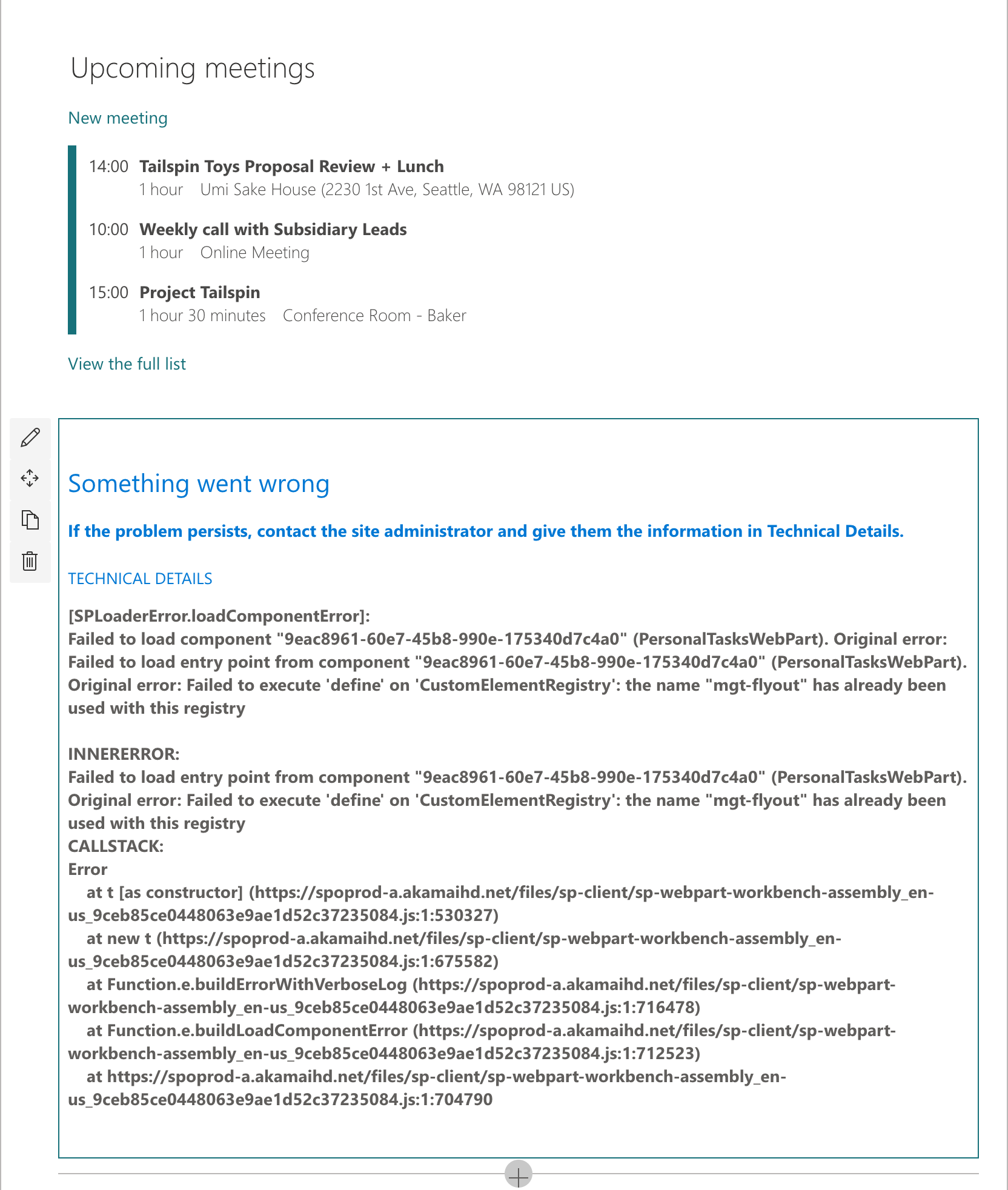 [bug] Error When Having Multiple Spfx Web Parts On The Page Using Mgt React · Issue 794