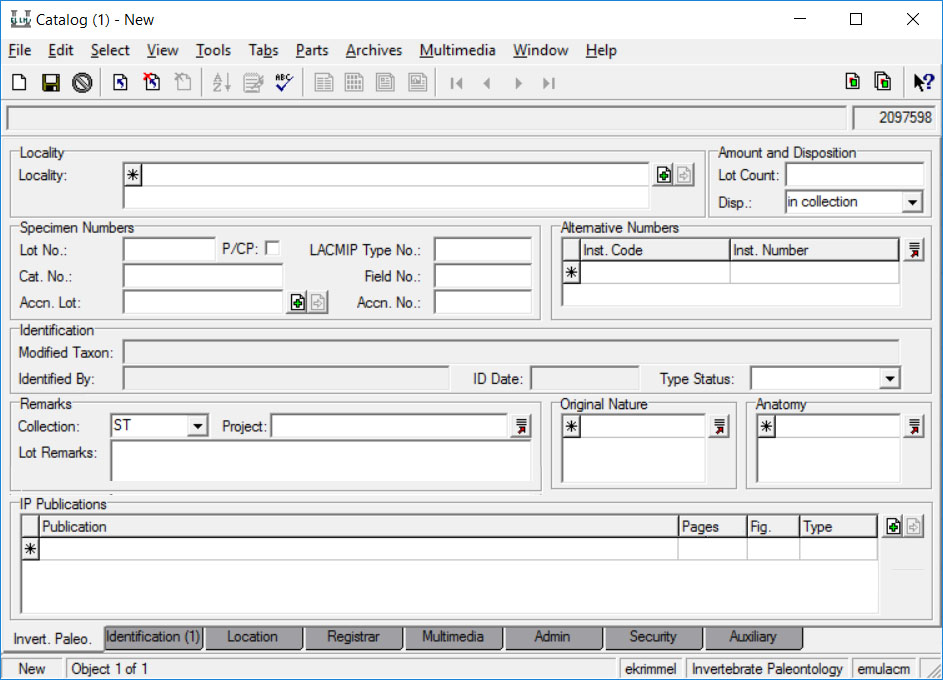 move collector and collecting data to Sites · Issue #22 · LACMIP/emu ...