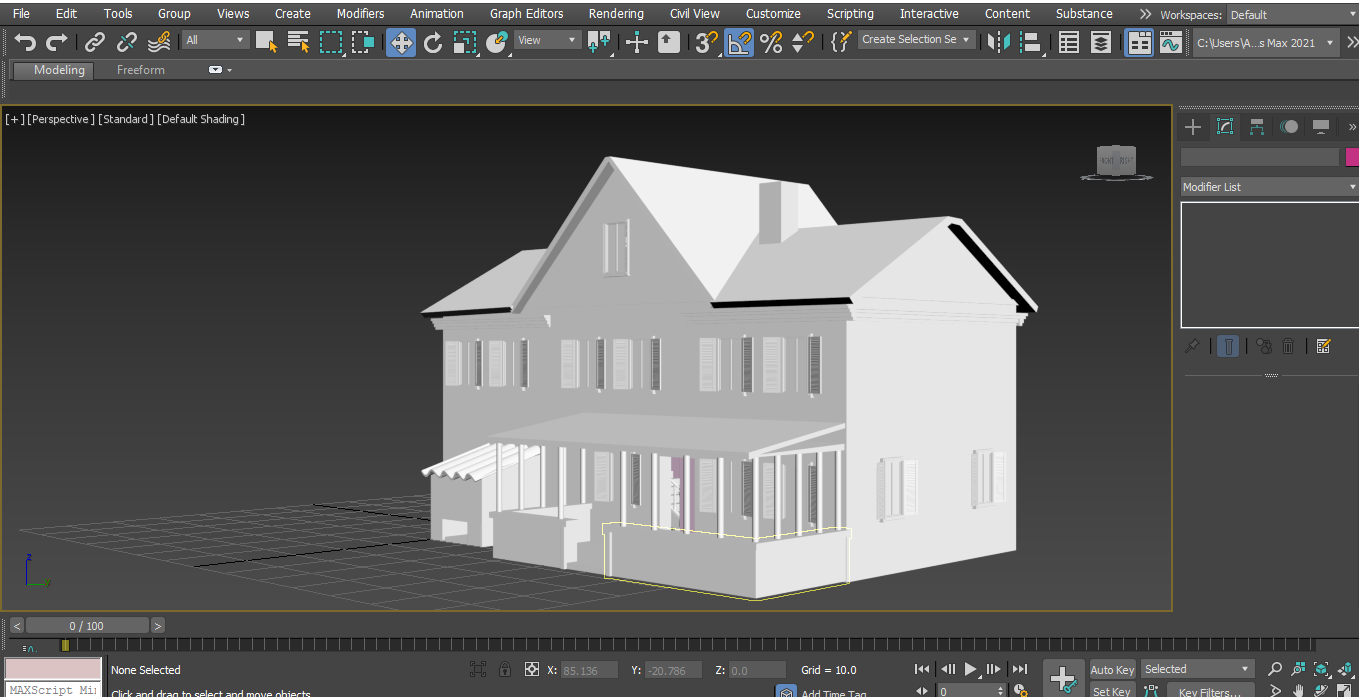 GitHub - hsmyv/3dsMax-HorrorBuilding: This model has created for EscapeFromHauntedHouse 2. The ...