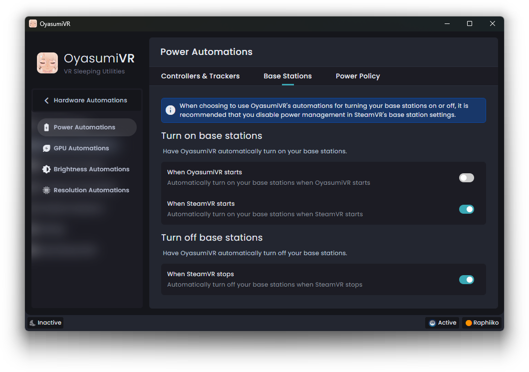 GitHub - Raphiiko/OyasumiVR: 🥽 VR Sleeping Utilities