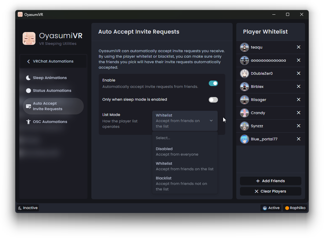 GitHub - Raphiiko/OyasumiVR: 🥽 VR Sleeping Utilities