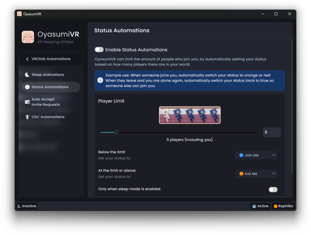 GitHub - Raphiiko/OyasumiVR: 🥽 VR Sleeping Utilities