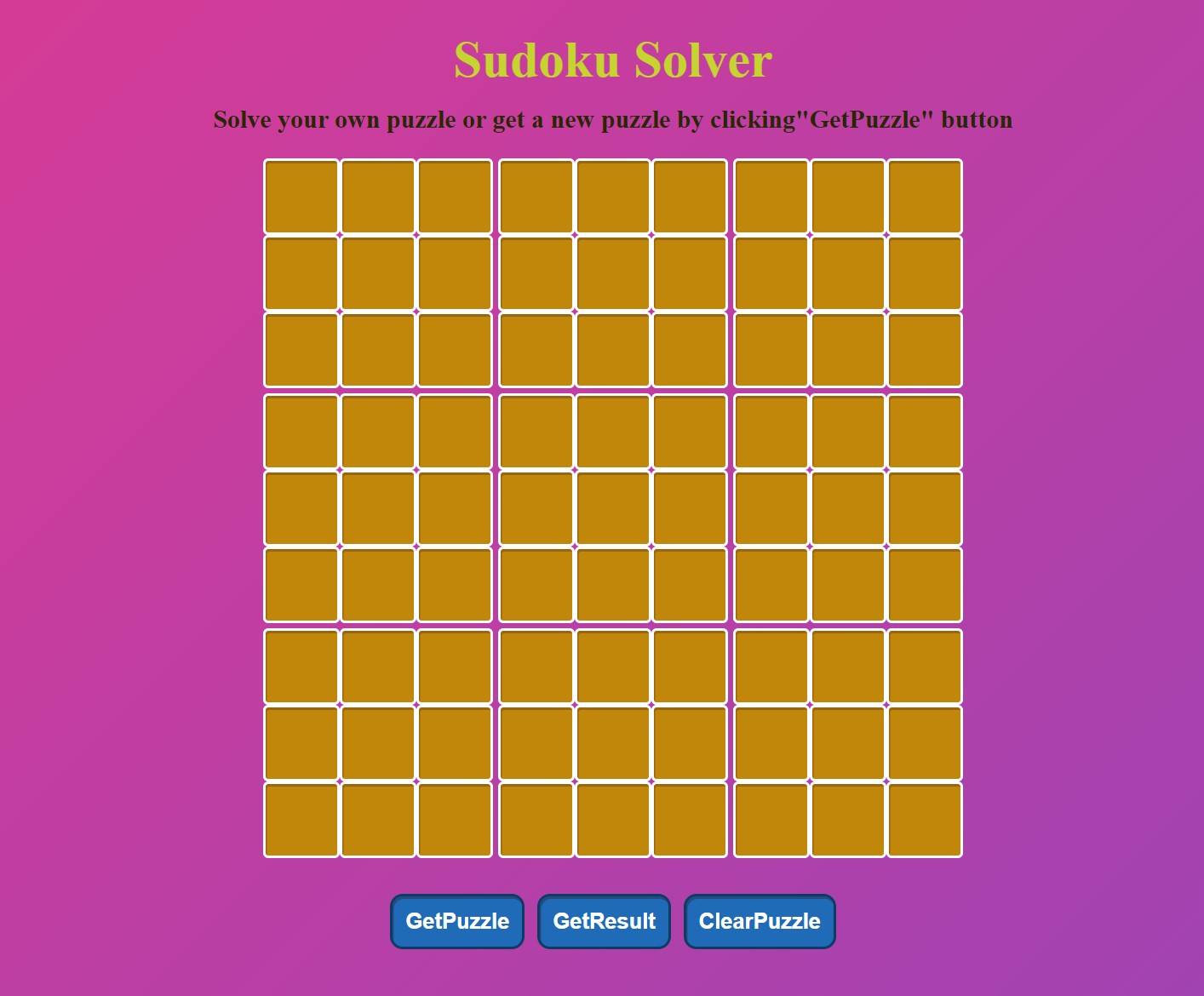 GitHub Bilalyusuf973 Sudoku Buster A Single Page Website To Play 