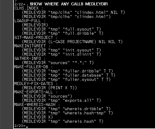HELPSYS/CLHS.INDEX fails when MEDLEYDIR not writeable (e.g, online or Linux non-dev install ...