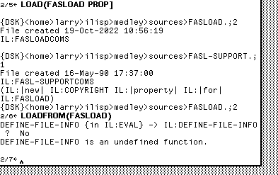 LOADFROM(FASLOAD) fails with package problem · Issue #1000 · Interlisp/medley · GitHub