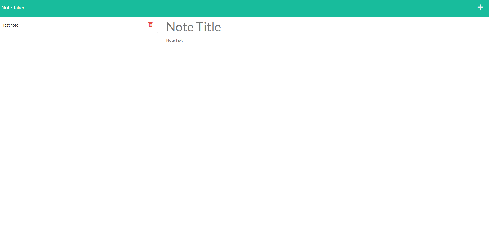 GitHub - mtownsend509/Note-Taker