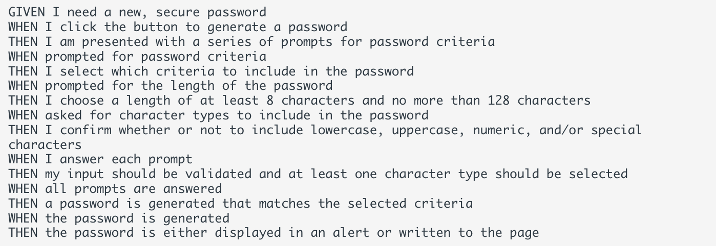 GitHub - dianaanguyen/password-generator: This application creates a ...