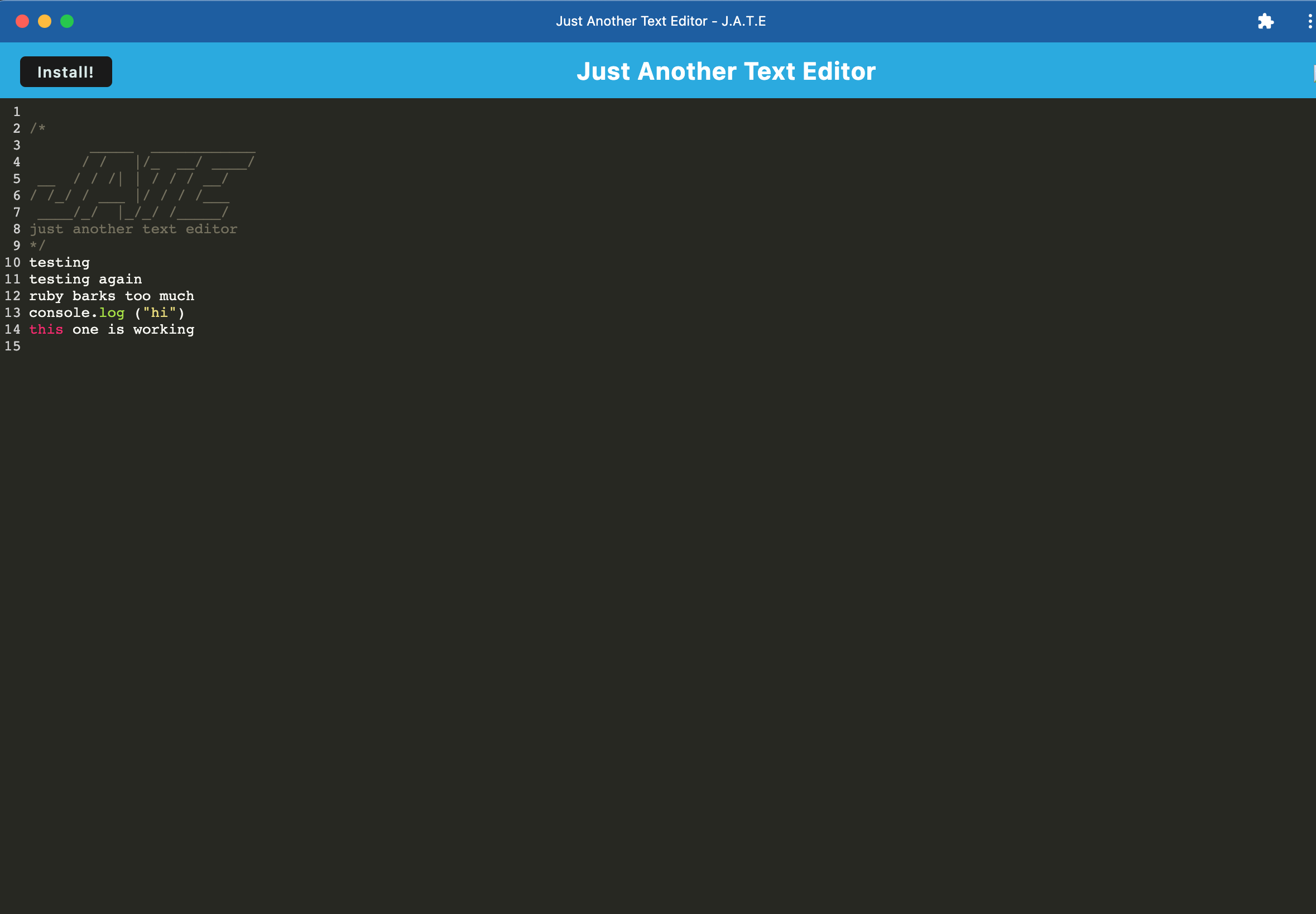 GitHub - ricky-rosay/Progressive-Web-Applications-PWA-Challenge-Text-Editor: A text editor that ...