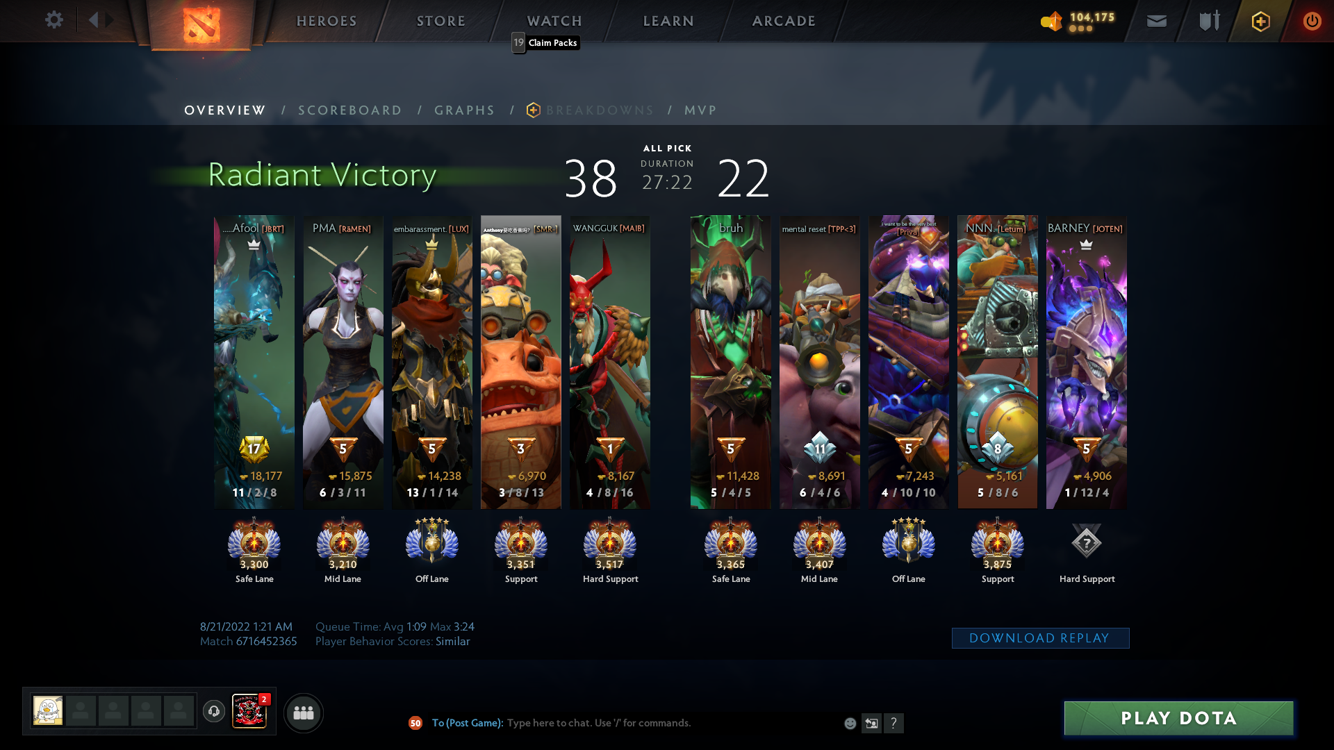 Yesterday i win ranked game but didnt +30 mmr · Issue #2182 · ValveSoftware/Dota2-Gameplay · GitHub