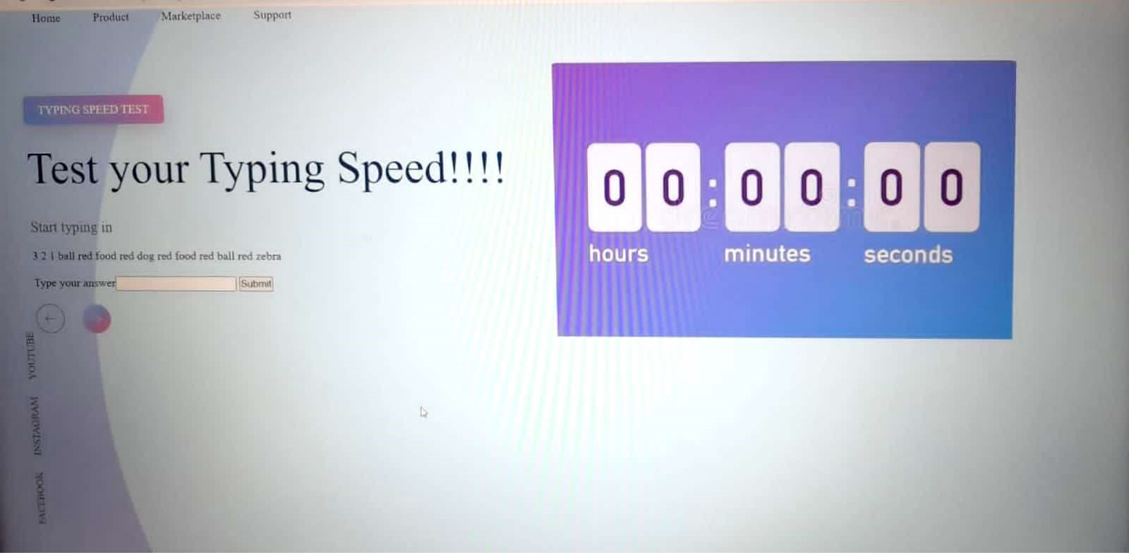 GitHub - esha1231/TYPING-SPEED-CALCULATOR: My first repository on github!!! GitHub - esha1231/TYPING-SPEED-CALCULATOR: My first repository on github!!!