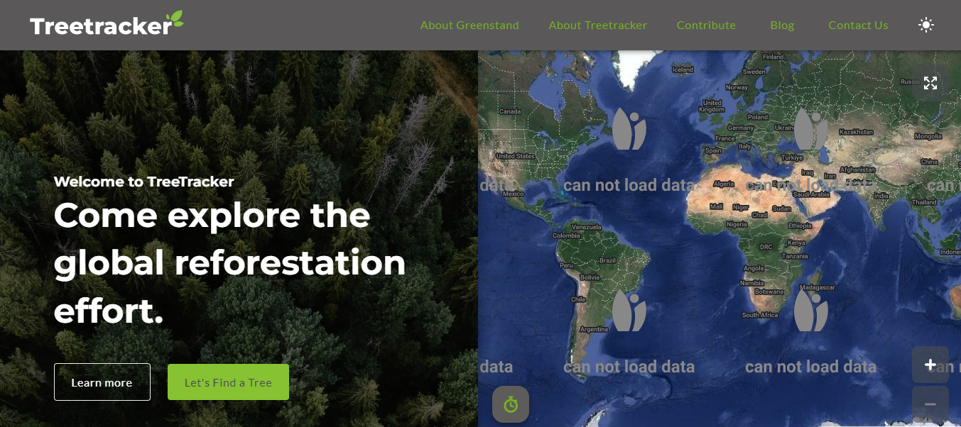 Add `time` elements on organization page · Issue #1501 · Greenstand/treetracker-web-map-client ...