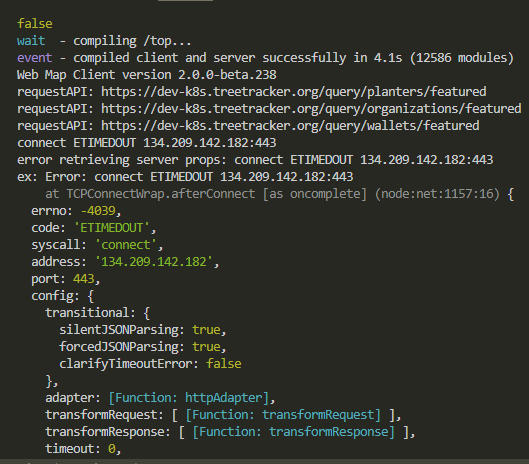 Add `time` elements on organization page · Issue #1501 · Greenstand/treetracker-web-map-client ...