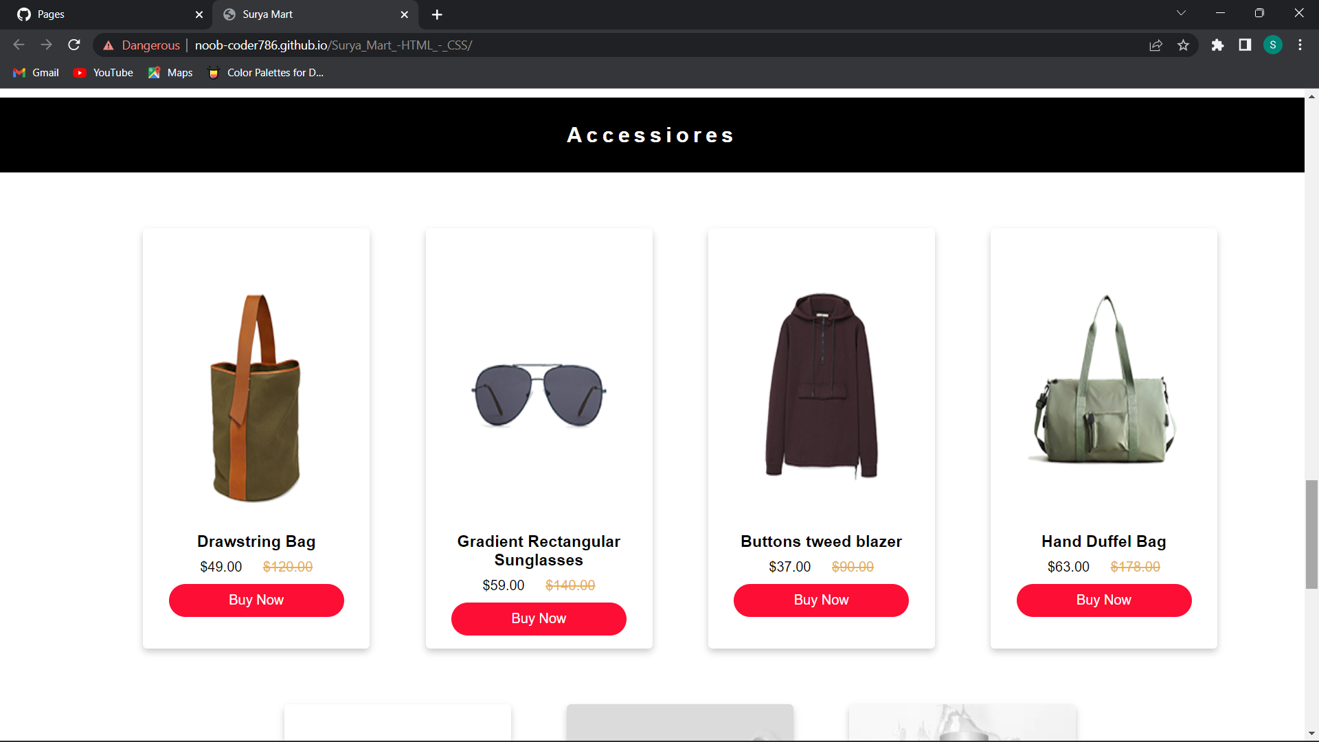 GitHub - NoOb-CodEr786/Surya_Mart_-HTML_-_CSS: Hello I am a new WEB ...