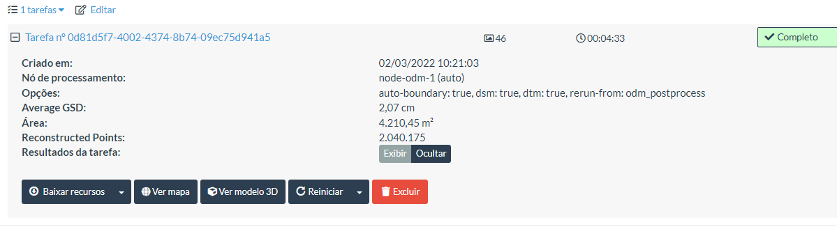 Cannot process dataset · Issue #1150 · OpenDroneMap/WebODM · GitHub