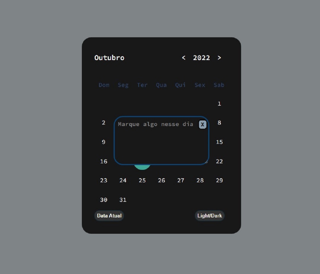 Github Matheus Cegatti Calendario