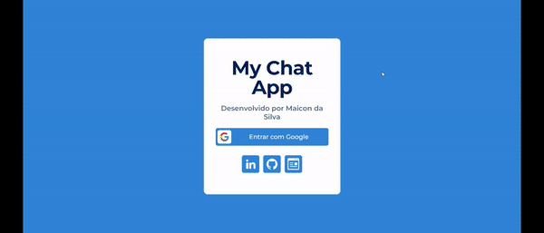 GitHub - maiconda/myChatApp