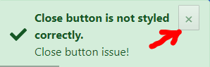 Close button styling issue with Bootstrap 4 · Issue #427 · scttcper/ngx-toastr · GitHub