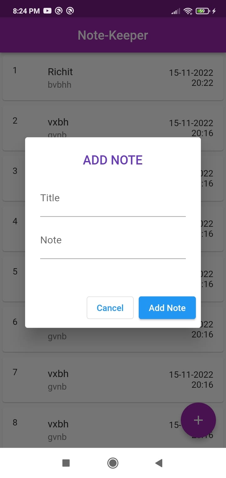 GitHub - RichitPrajapati/Note_Keeper_App