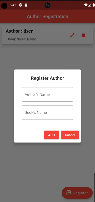 GitHub - RichitPrajapati/Aurthor_Registration_App