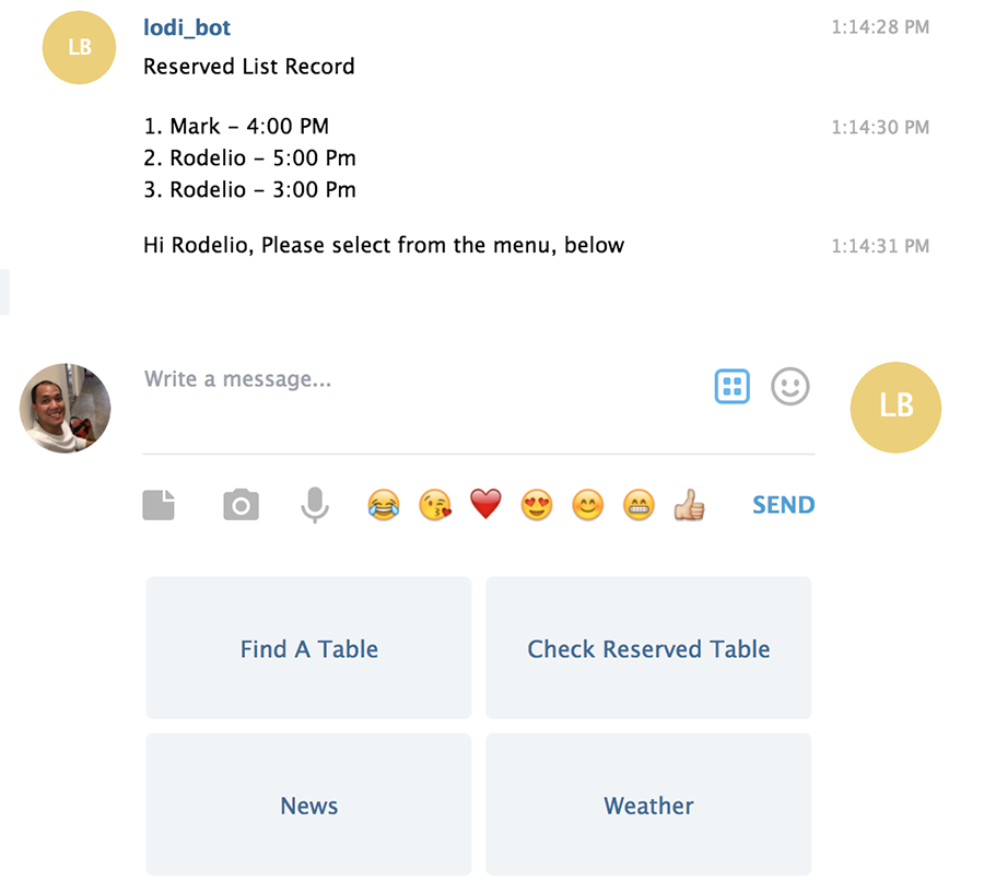 GitHub - odedahay/telegram-bot-in-python: This is exercise for making Chatbot using Telegram API ...