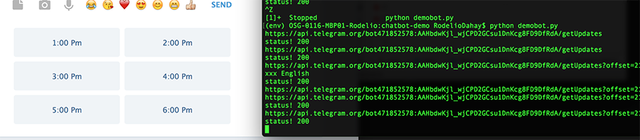 Github Odedahaytelegram Bot In Python This Is Exercise For Making Chatbot Using Telegram Api