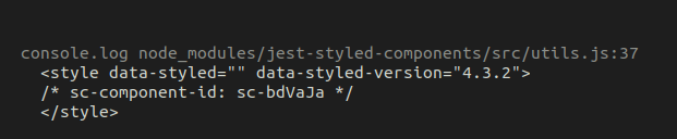 Bring compatibility with v4 · Issue #191 · styled-components/jest-styled-components · GitHub