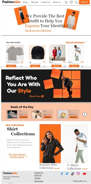 GitHub - Razan-Rjoub/Project1-Wireframe-Mockup: online men's and women's clothes and accessory ...