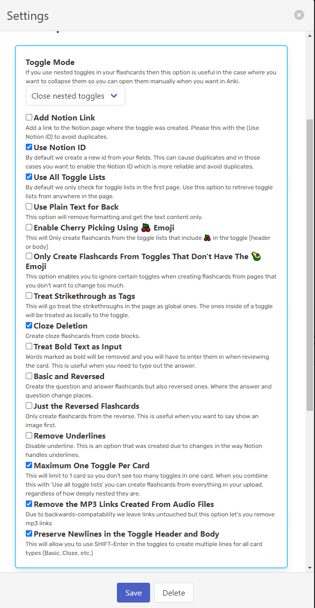 Not Making Close Deletion · Issue 923 · 2ankiserver · Github 