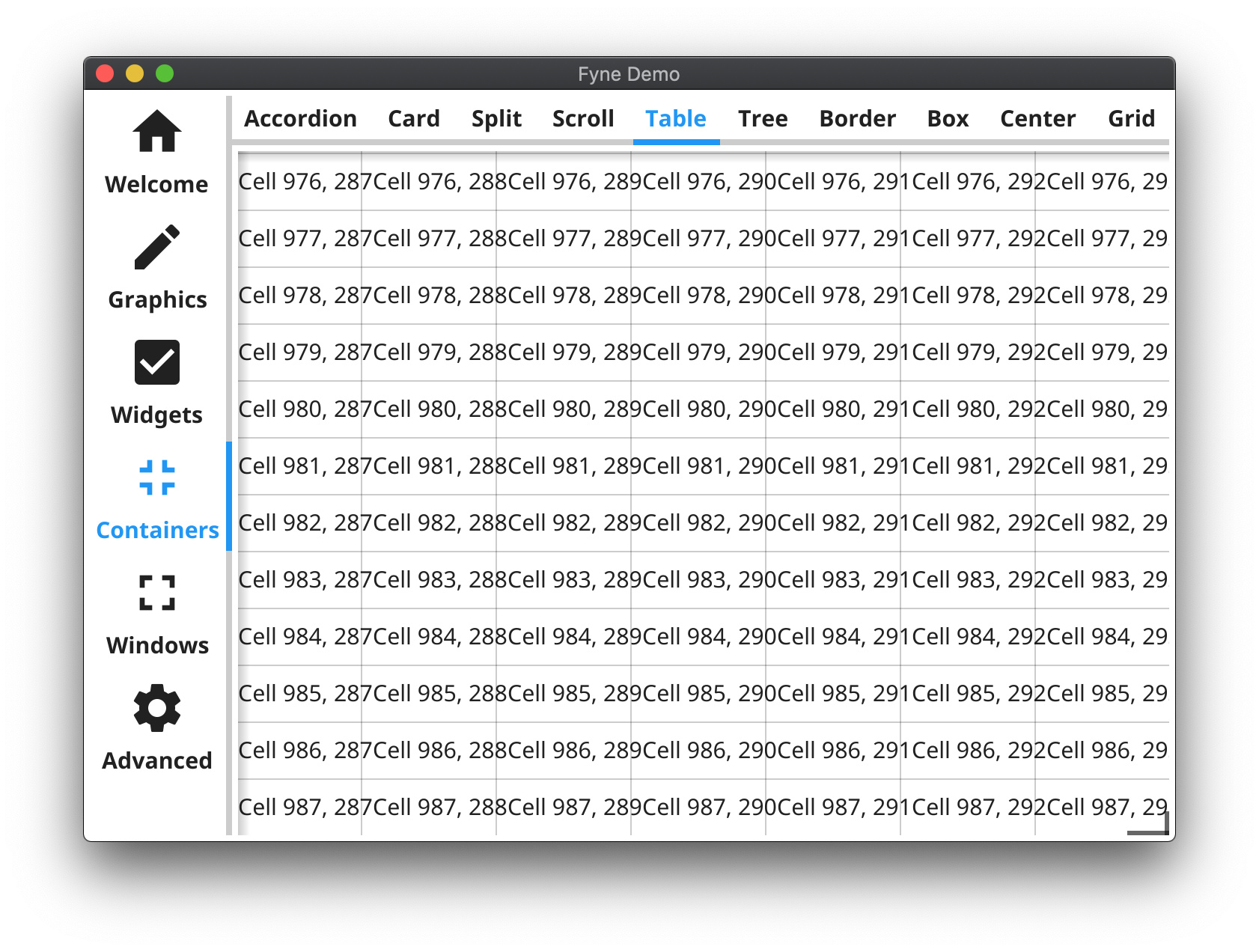 Table Renders Cells Beyond Limit · Issue #1374 · fyne-io/fyne · GitHub Table Renders Cells Beyond Limit · Issue #1374 · fyne-io/fyne · GitHub