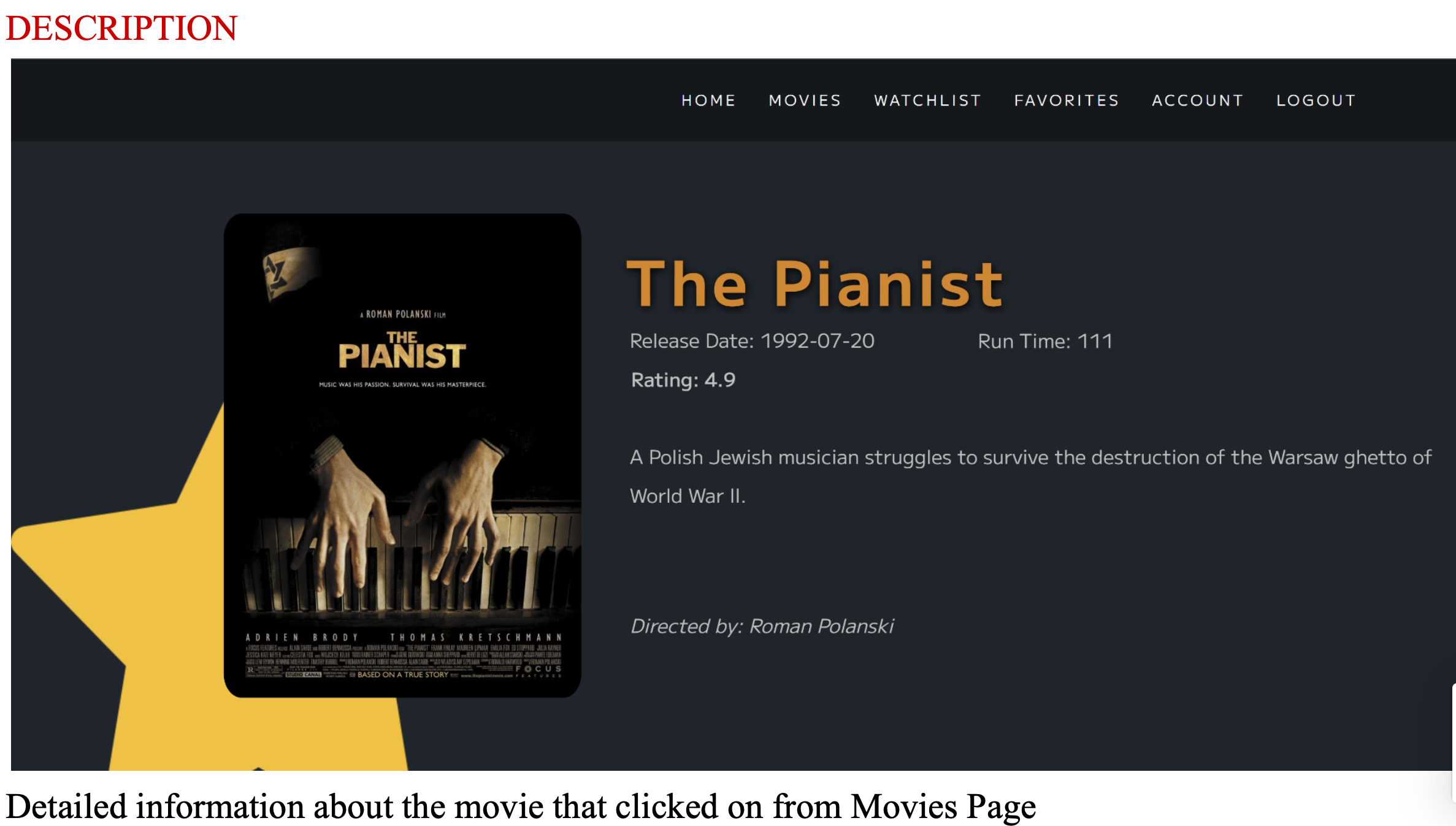 GitHub - elifozker/Full-Stack-Movie-App: Letterboxd Clone Application