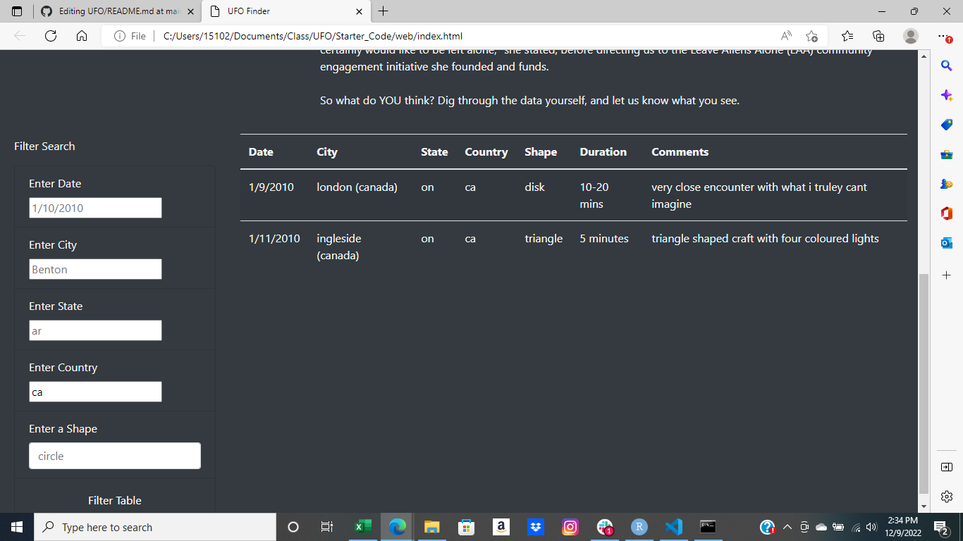 GitHub - dnobles510/UFO