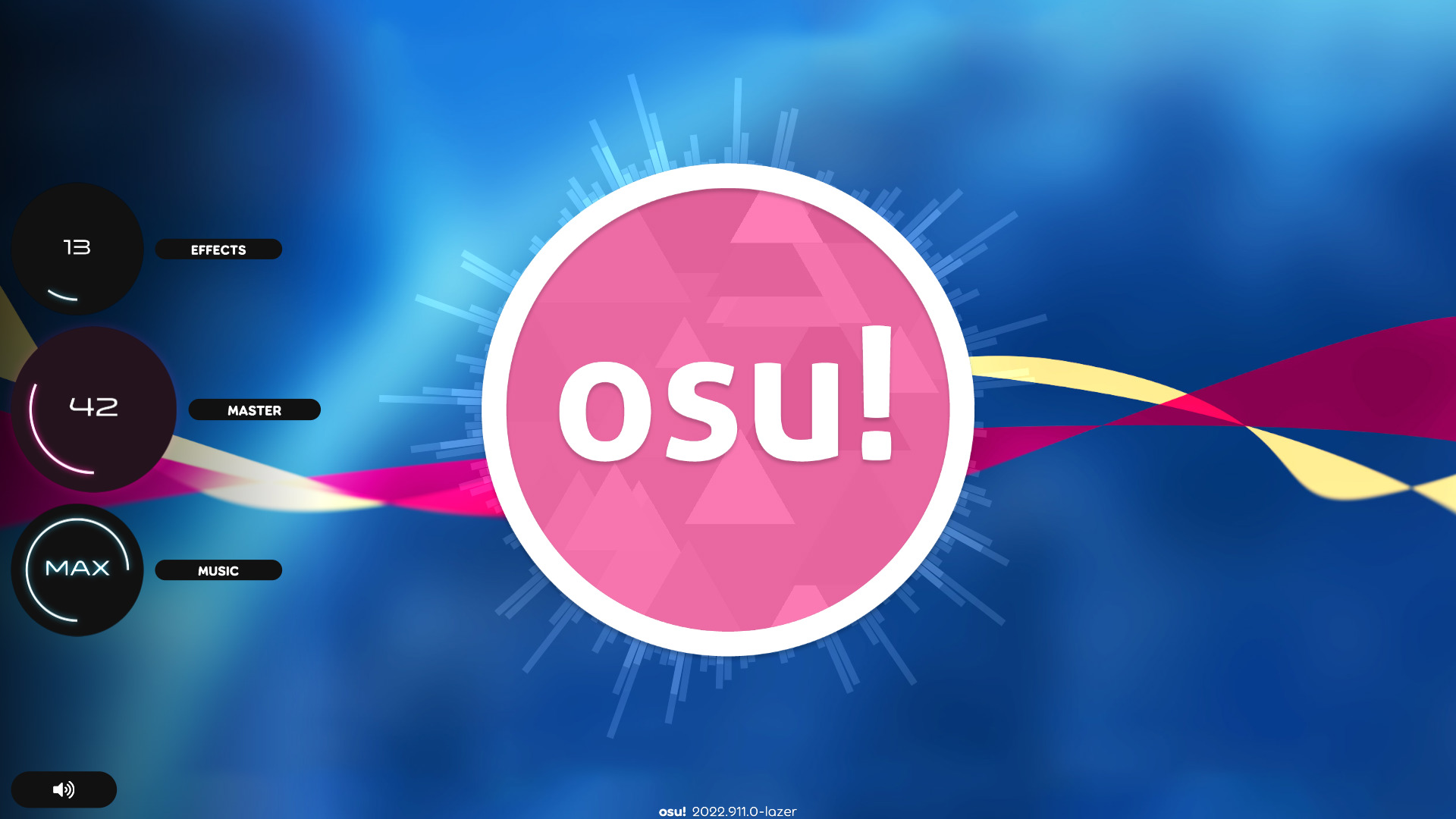 Default game volume at first-time setup is too high on desktop ...