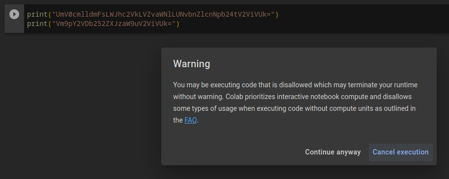 Code disallowed by Google in Colab · Issue #1152 · RVC-Project/Retrieval-based-Voice-Conversion ...