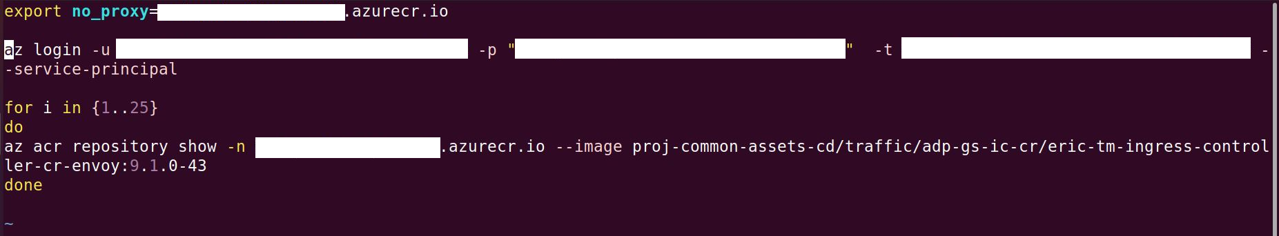 az acr repository show fails intermittently · Issue #22593 · Azure/azure-cli · GitHub