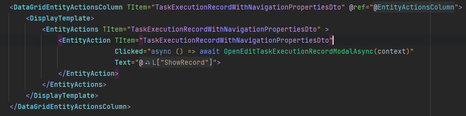 Blazor The Single Button Does Not Utilize A Dropdown · Issue 17703 · Abpframeworkabp · Github