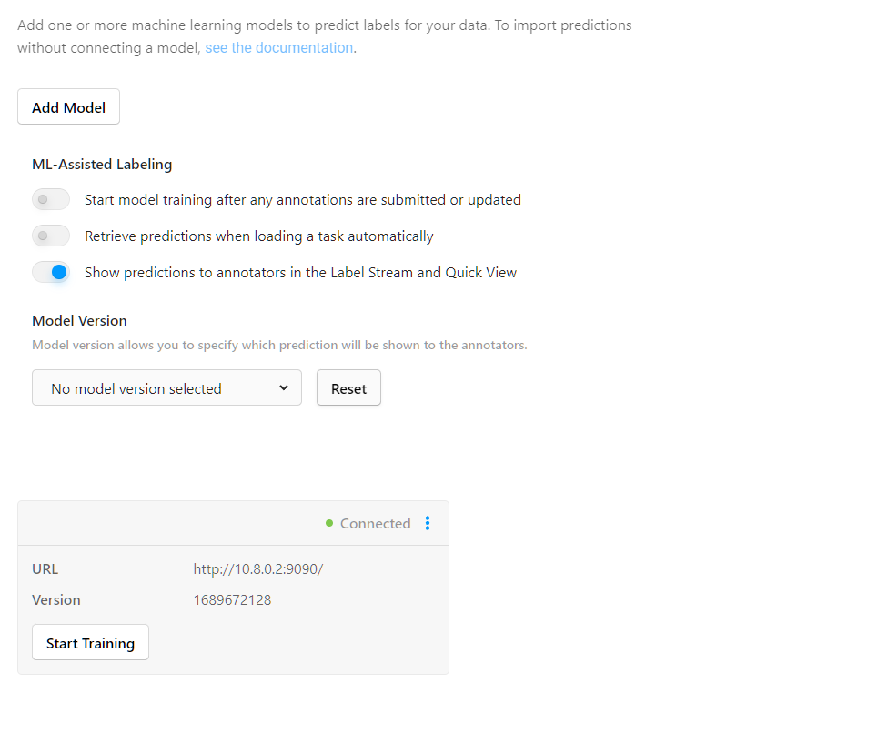 When trying to use SAM the model in my label studio show this error in the logs about the ...