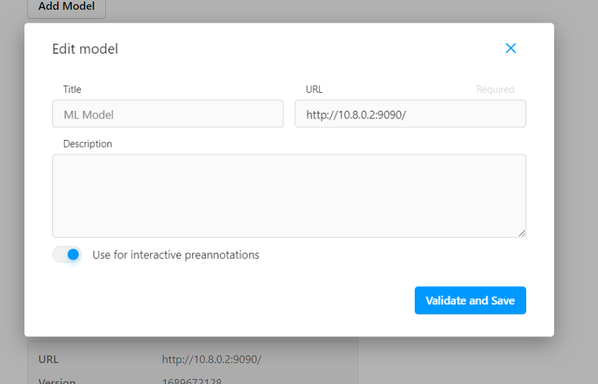 When trying to use SAM the model in my label studio show this error in the logs about the ...